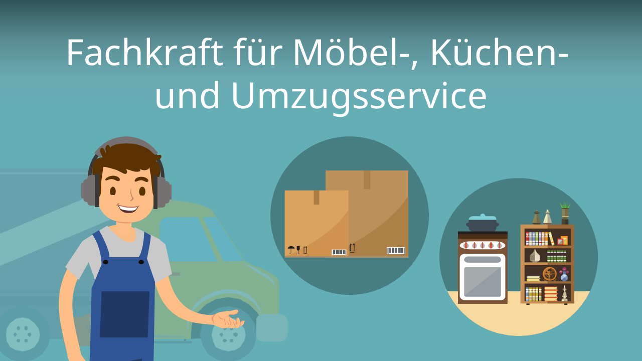 Fachkraft für Möbel-, Küchen- und Umzugsservice • Ausbildung · [mit Video]