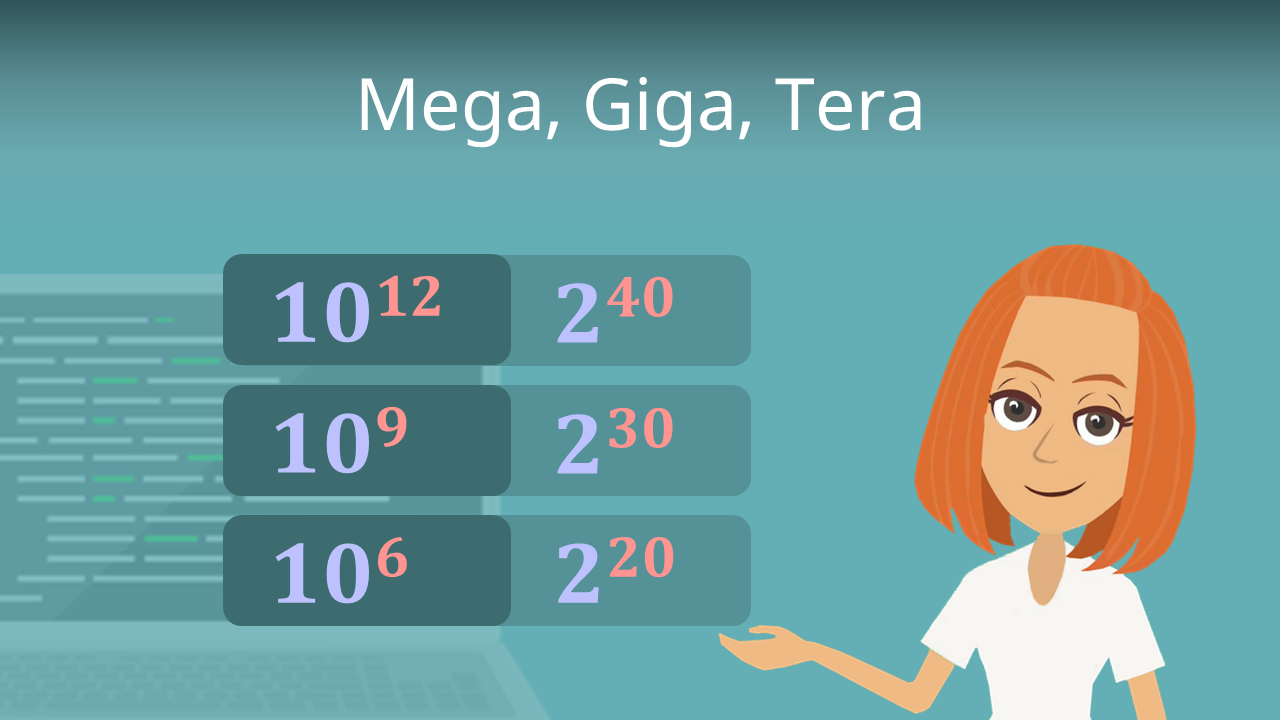 Mega, Giga, Tera • Erklärung, Tabelle · [mit Video]