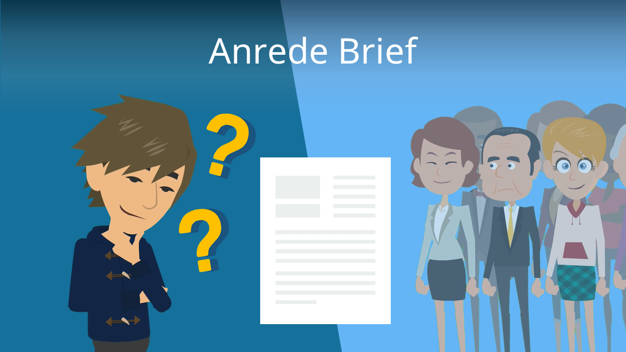 Anrede Brief • Verwendung, Tipps & Beispiele · [mit Video]