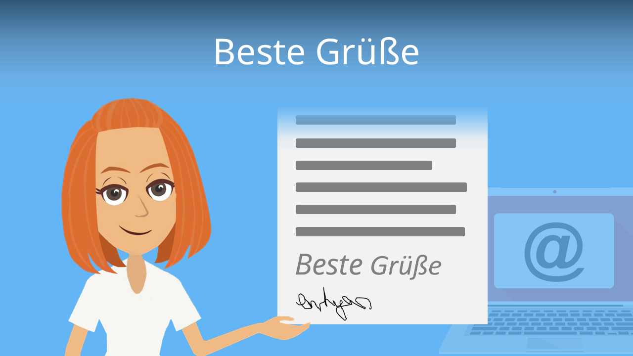 Beste Grüße • Tipps, Verwendung & Alternativen · [mit Video]