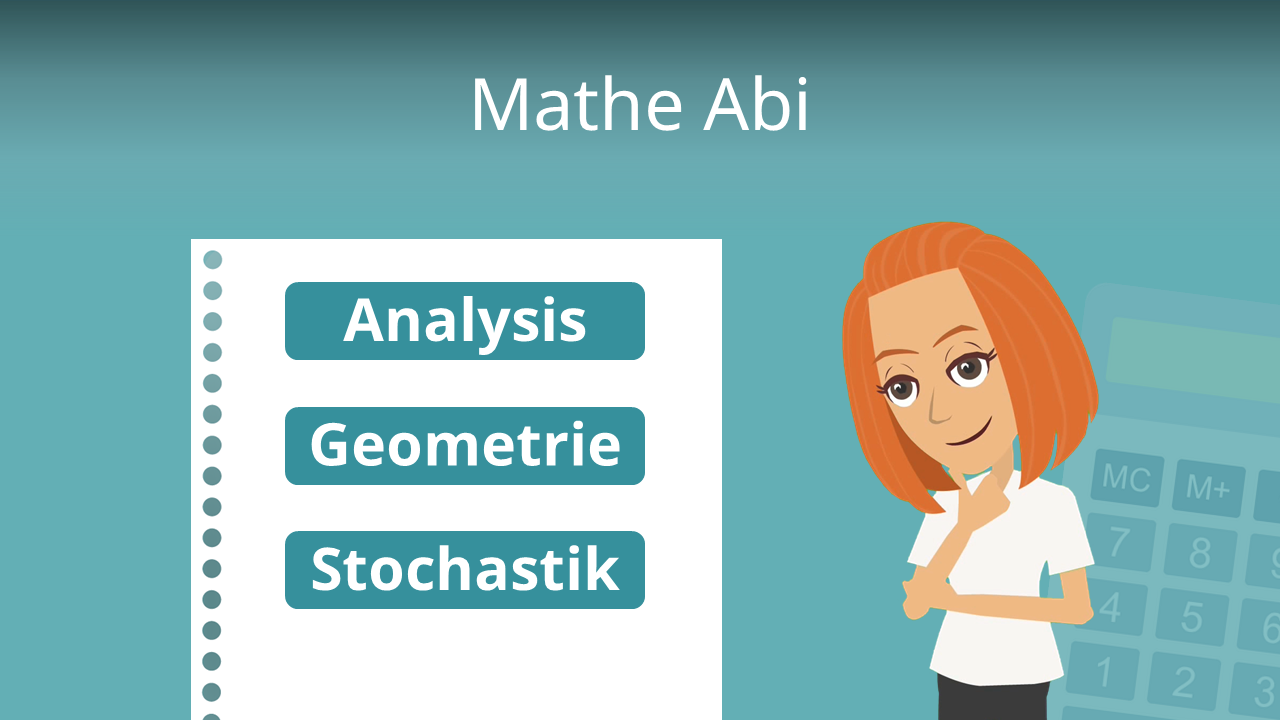 Mathe Abi • Inhalte, Vorbereitung und Tipps · [mit Video]