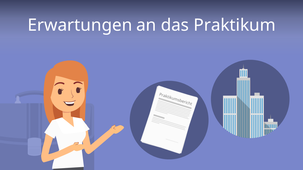 Erwartungen an das Praktikum • Richtig formulieren! · [mit Video]