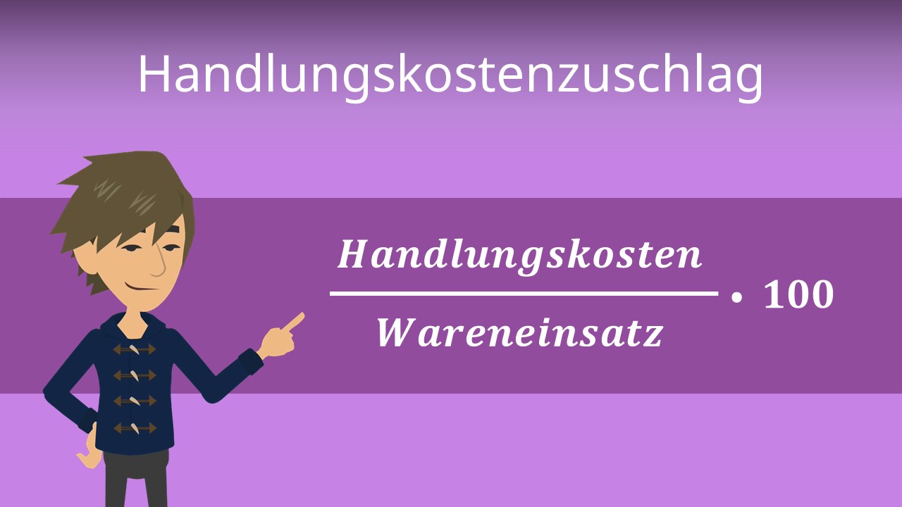Handlungskosten Berechnen