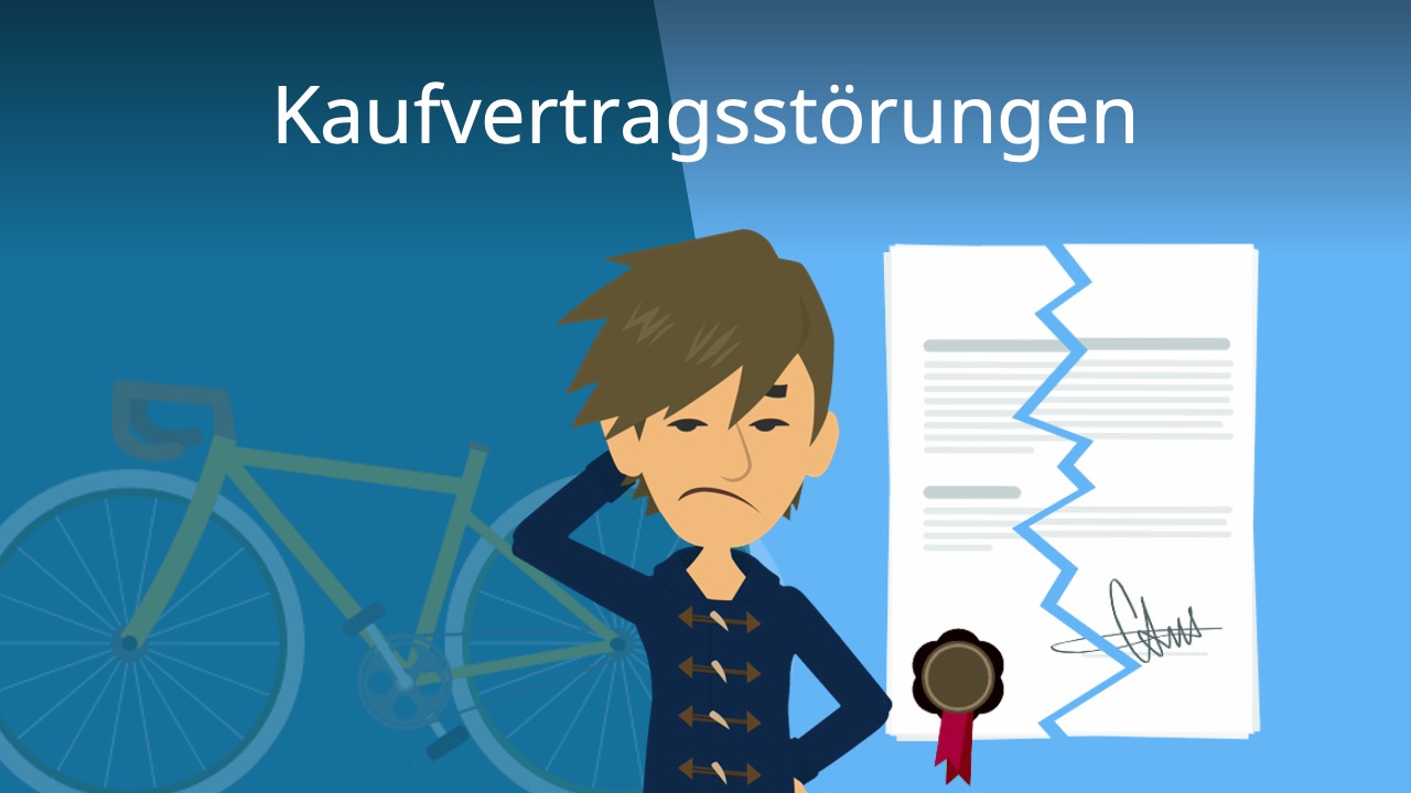 Kaufvertragsstörungen • Übersicht, Erklärung · [mit Video]