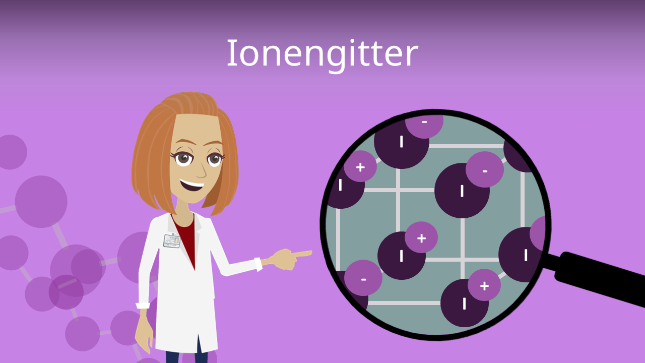 Ionengitter • einfach erklärt, Eigenschaften und Beispiele · [mit Video]
