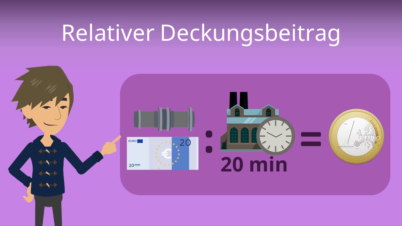 Relativer Deckungsbeitrag • Definition, Formel, Beispiele · [mit Video]