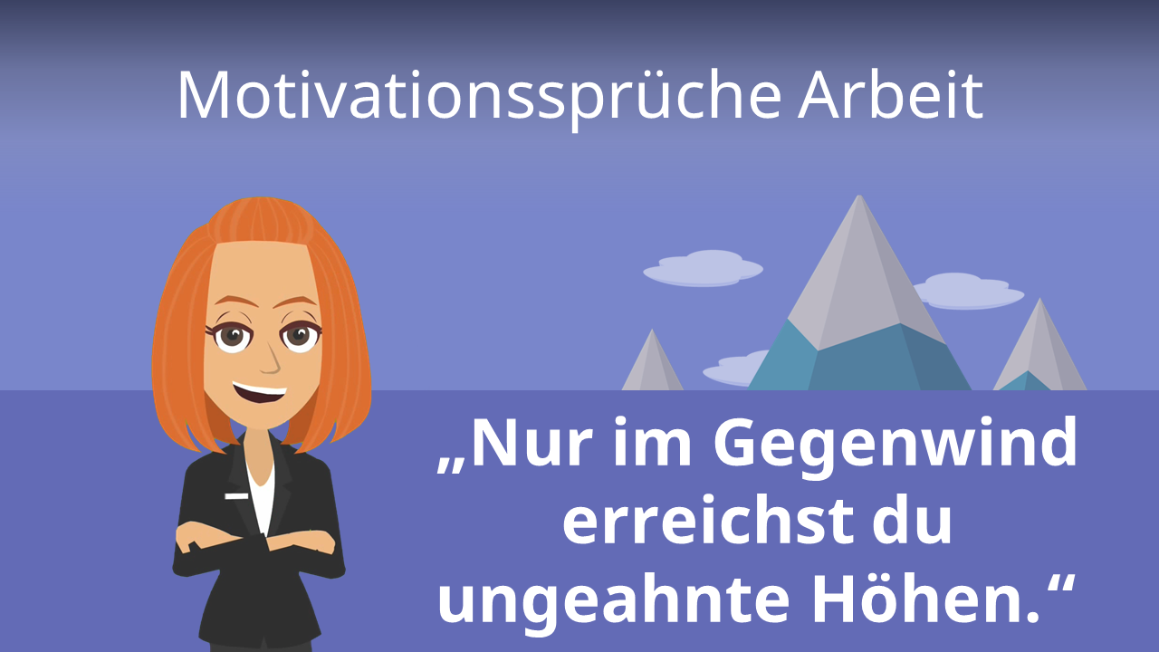 50+ kurze Motivationssprüche & -zitate für die Arbeit · [mit Video]