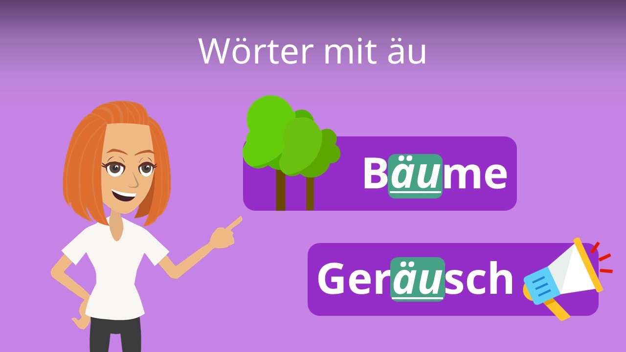 Wörter mit äu: Rechtschreibregel einfach erklärt · [mit Video]