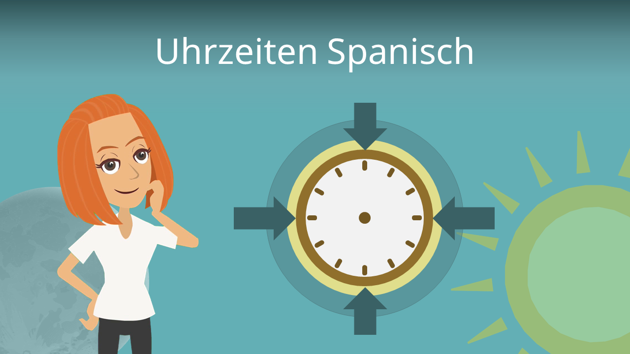 Uhrzeiten Spanisch • Regeln, Anwendung und Beispiele · [mit Video]