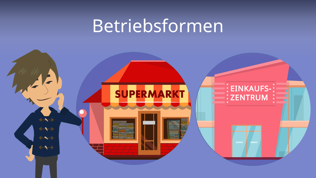 Betriebsformen • Übersicht, Erklärung · [mit Video]