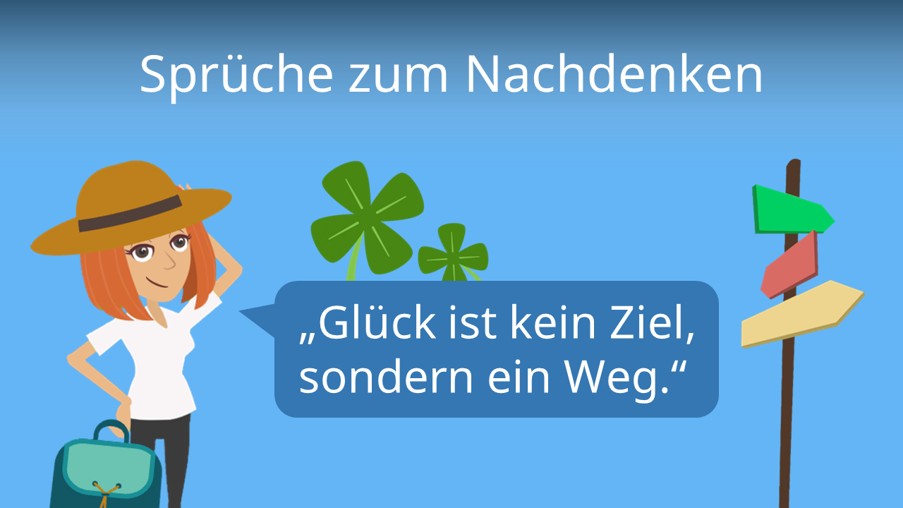 Die 100 besten Sprüche & Zitate zum Nachdenken · [mit Video]