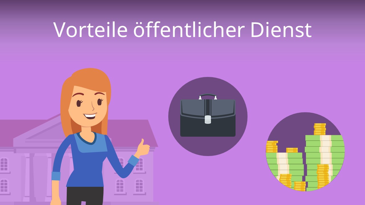 Vorteile öffentlicher Dienst • Übersicht · [mit Video]